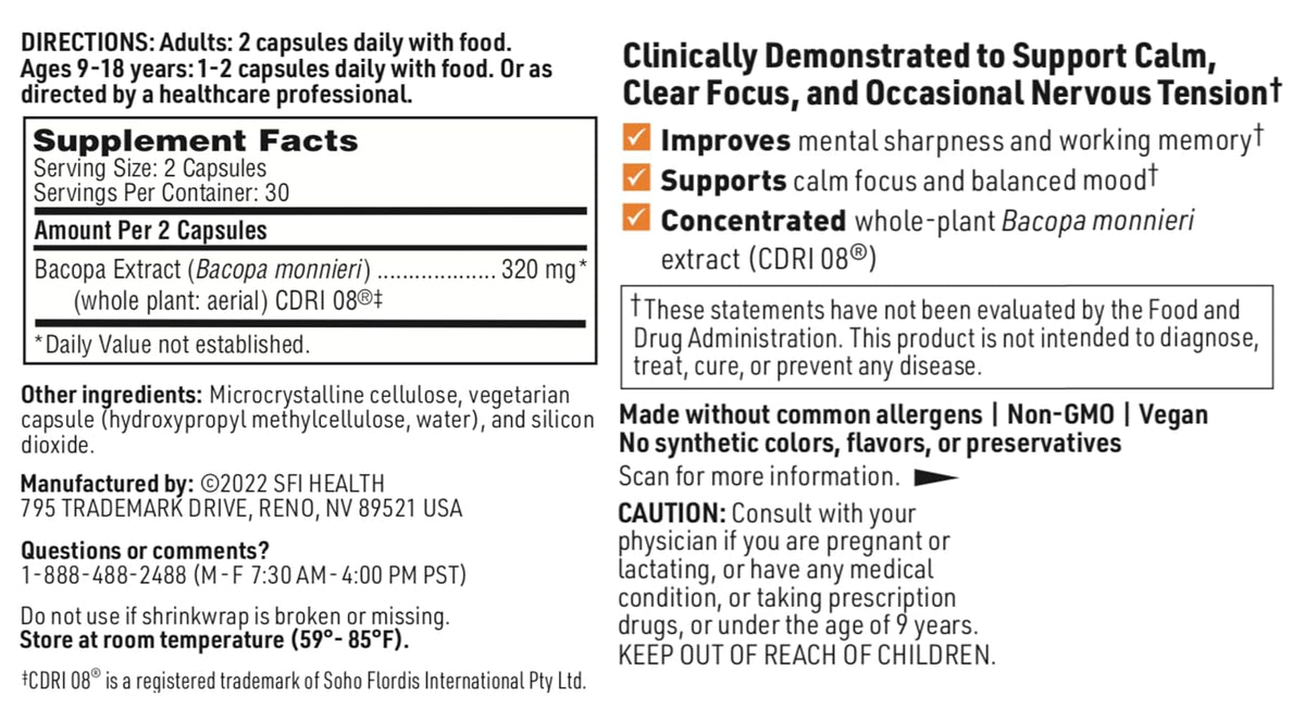 SFI Health Acumen for mental clarity