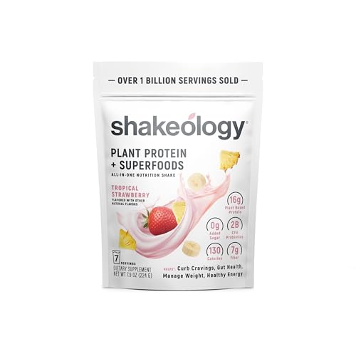 Shakeology Tropical Strawberry protein powder