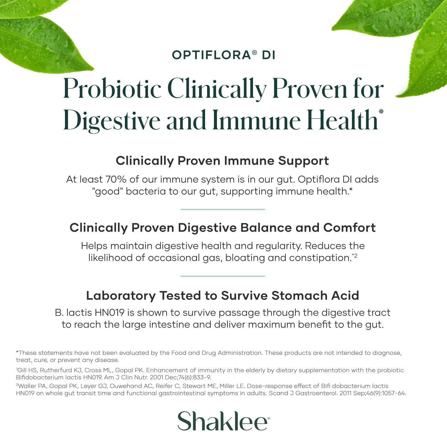 Shaklee probiotics for men support