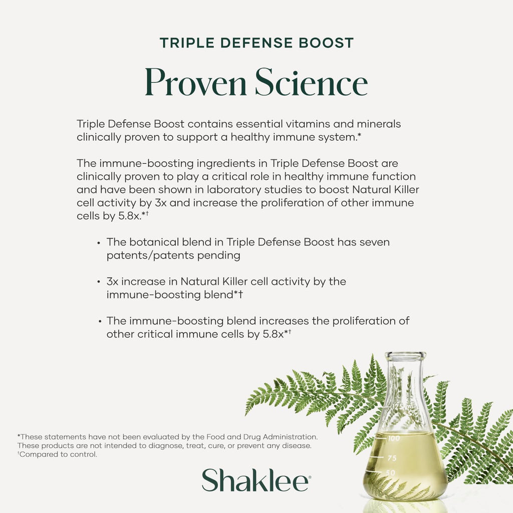 Shaklee Triple Defense Boost immunity support