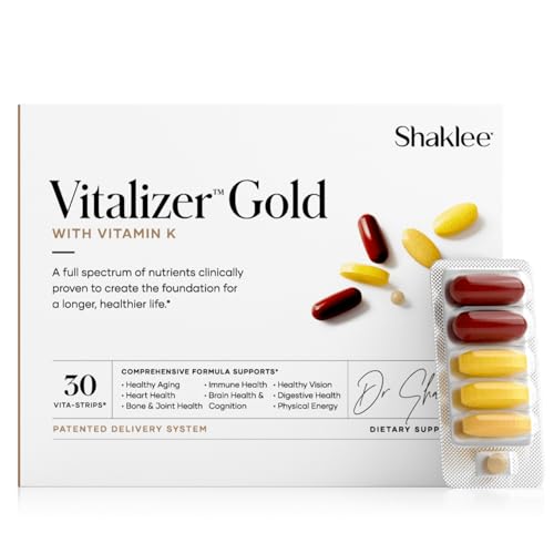 Shaklee Vitalizer Gold multivitamins for optimal health