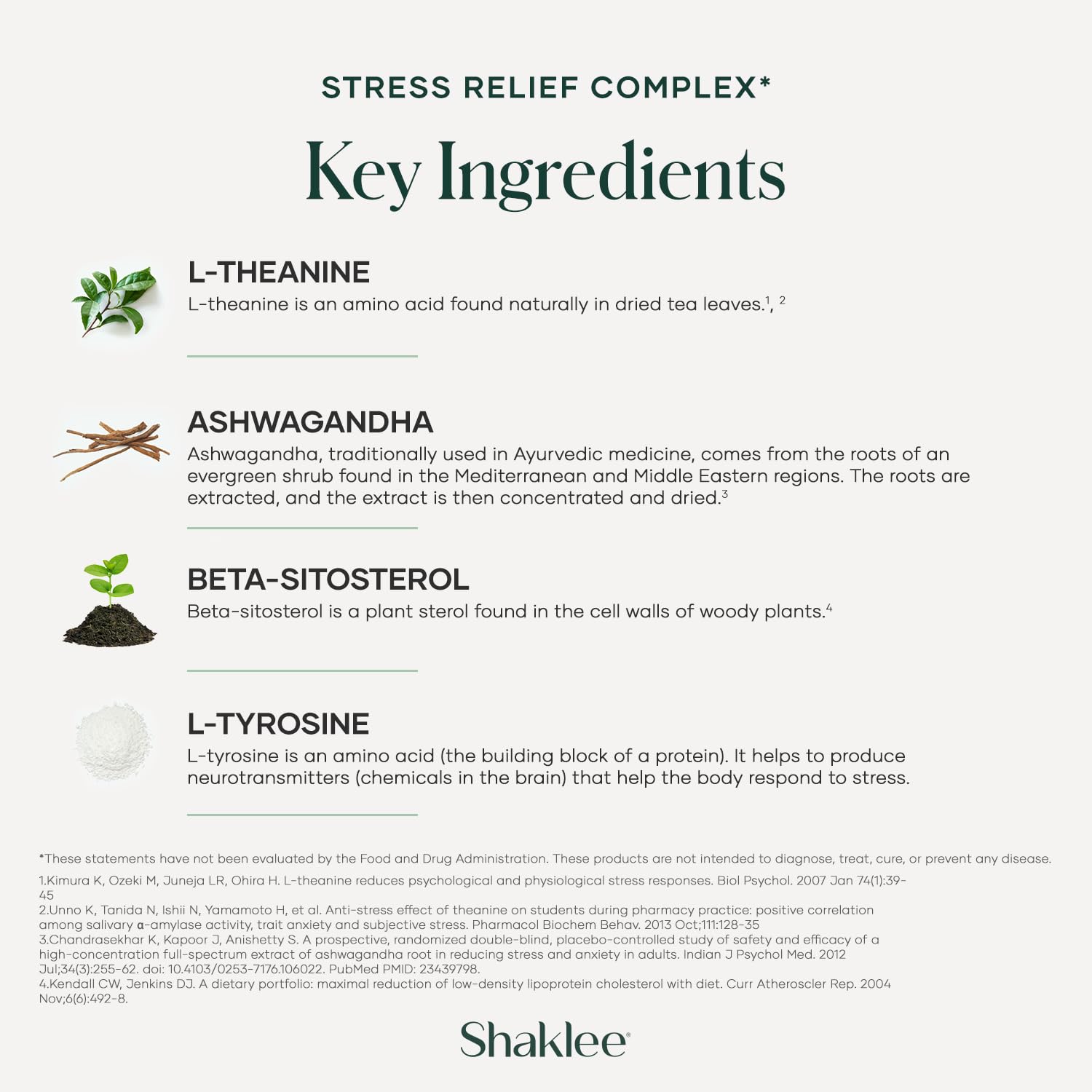Shaklee wellness supplements for stress