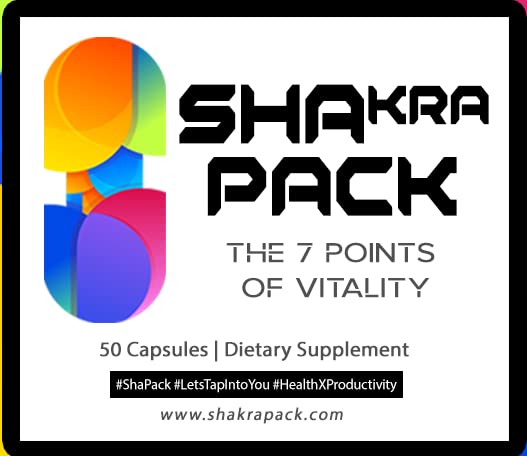 SHAKRA blended vitamin & mineral supplements for overall health