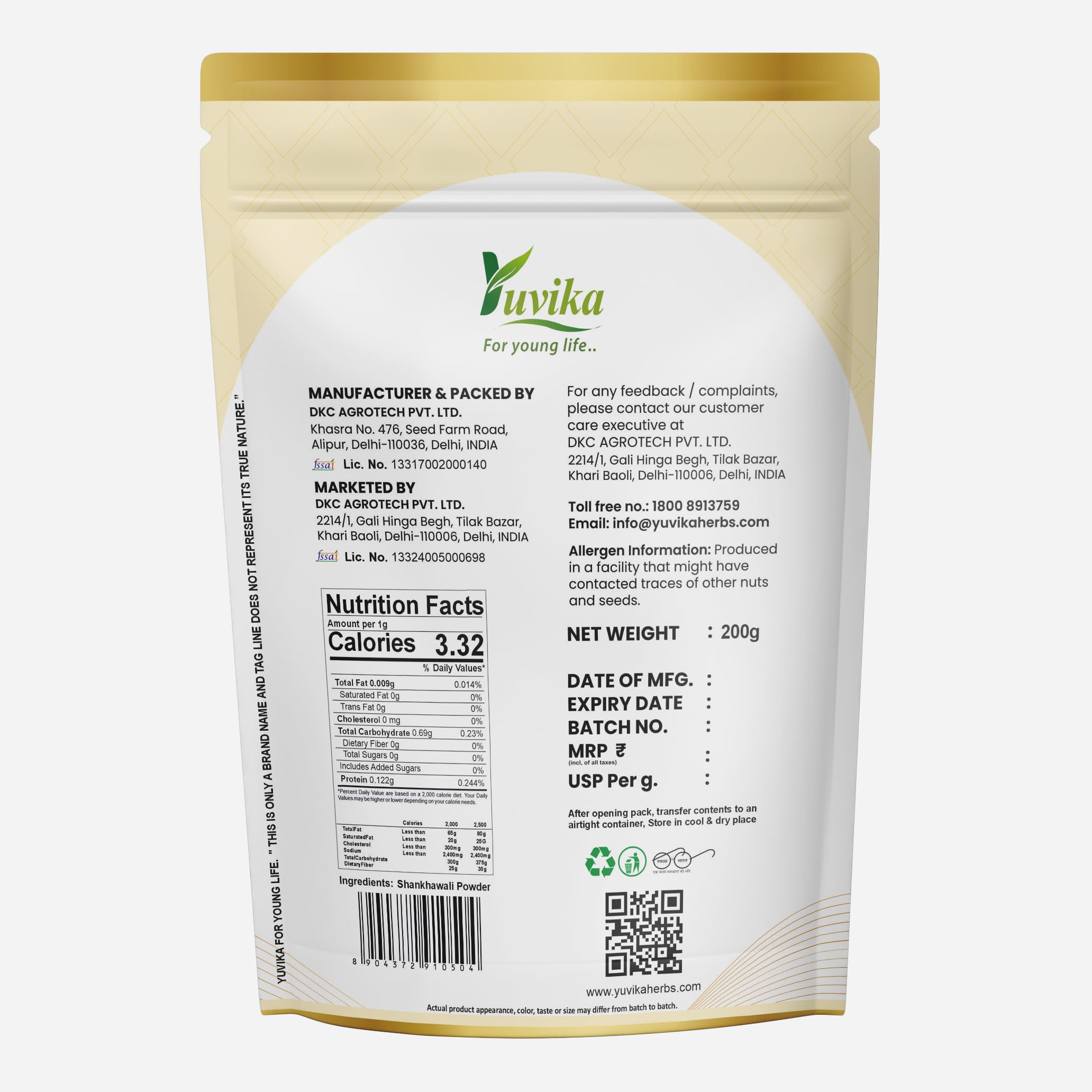 Shankhapushpi powder for hormone balance