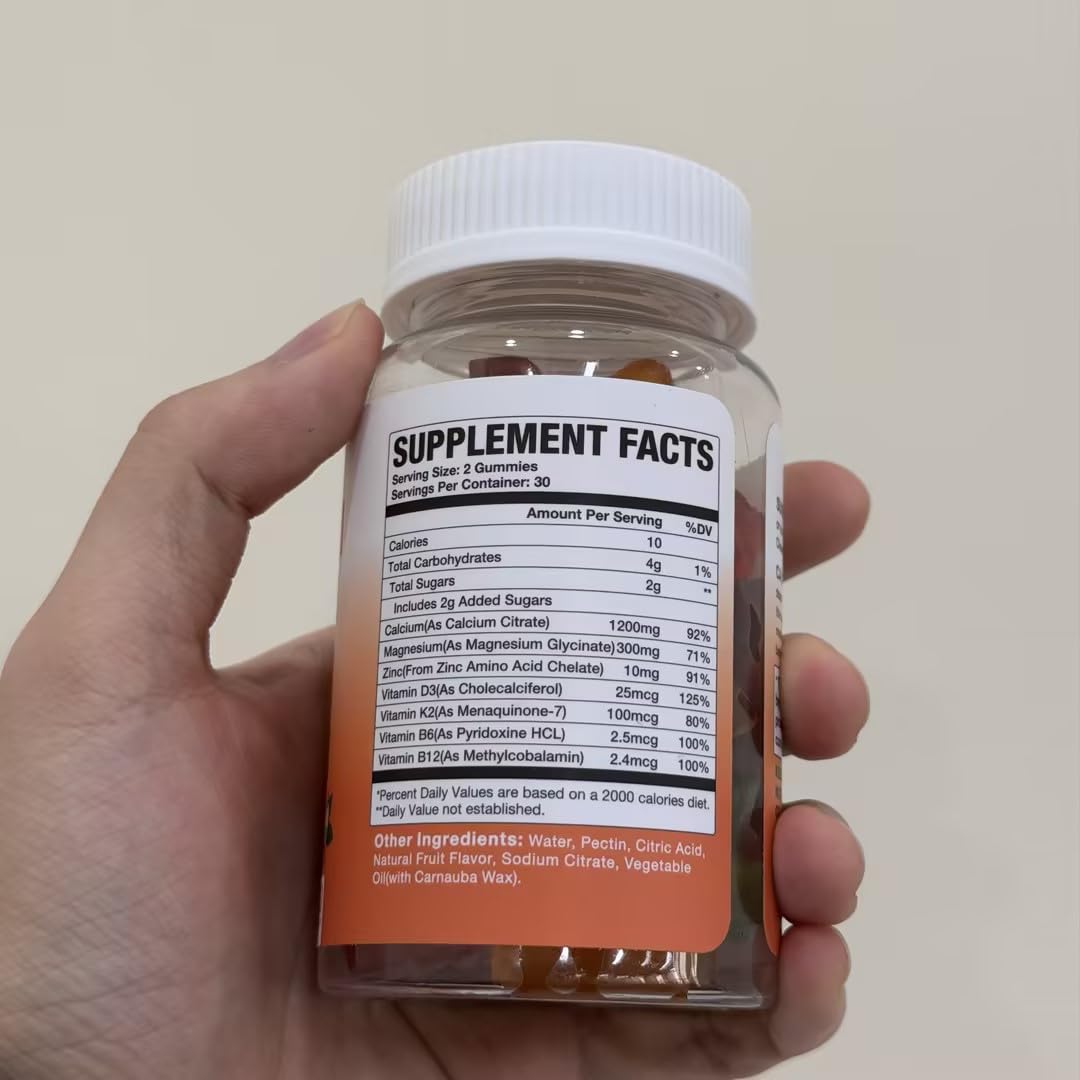SHAPEINGIRL calcium gummies for overall wellness