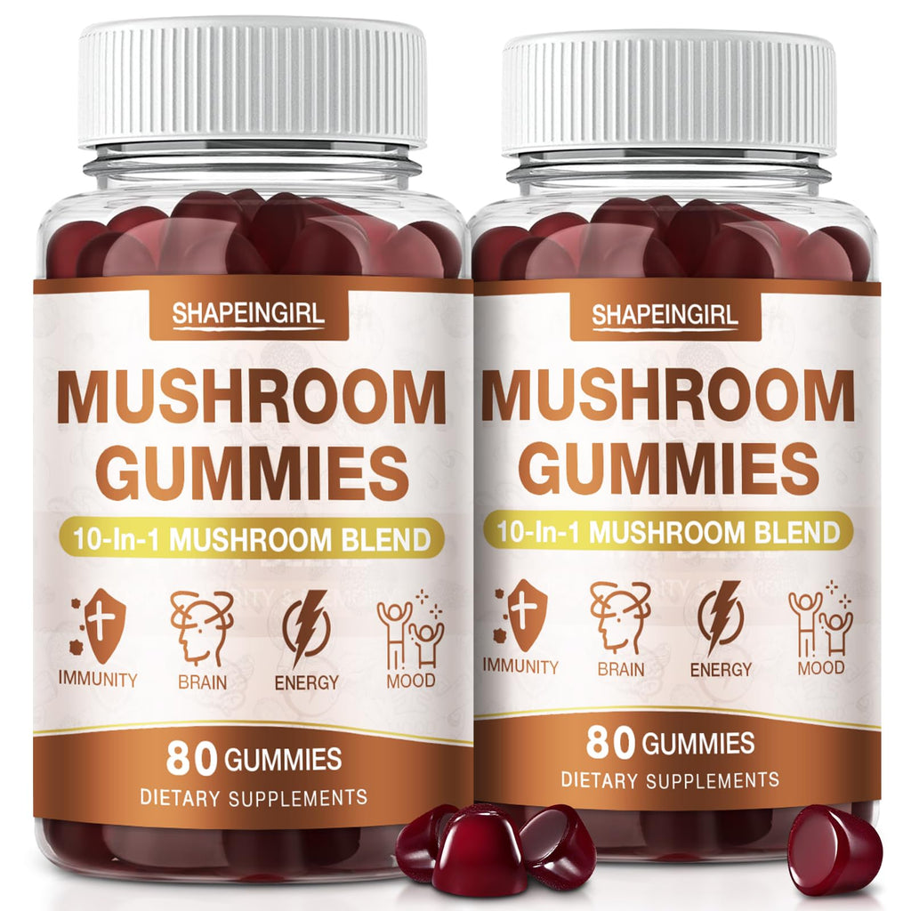 SHAPEINGIRL mushroom gummies for wellness