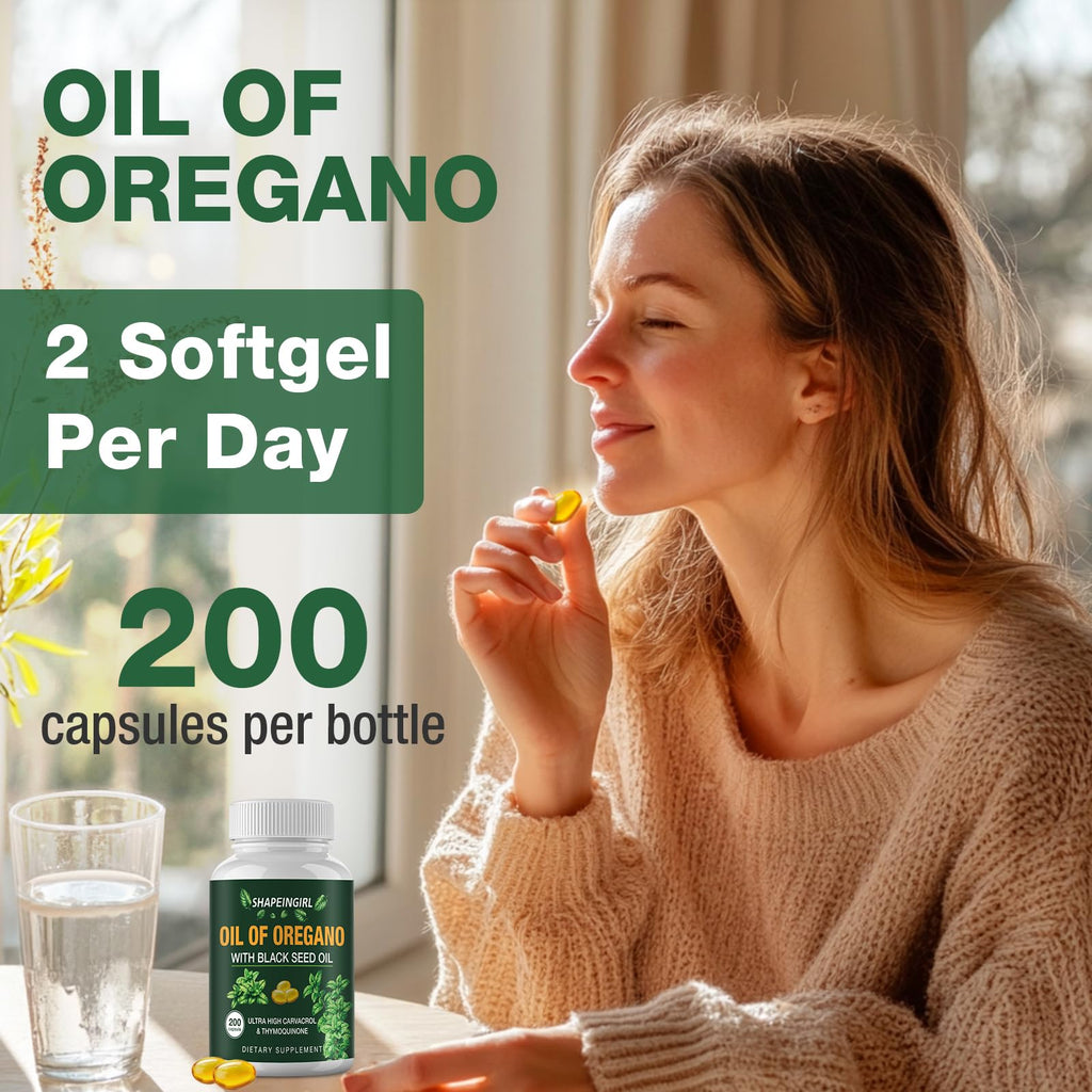 SHAPEINGIRL oregano oil capsules