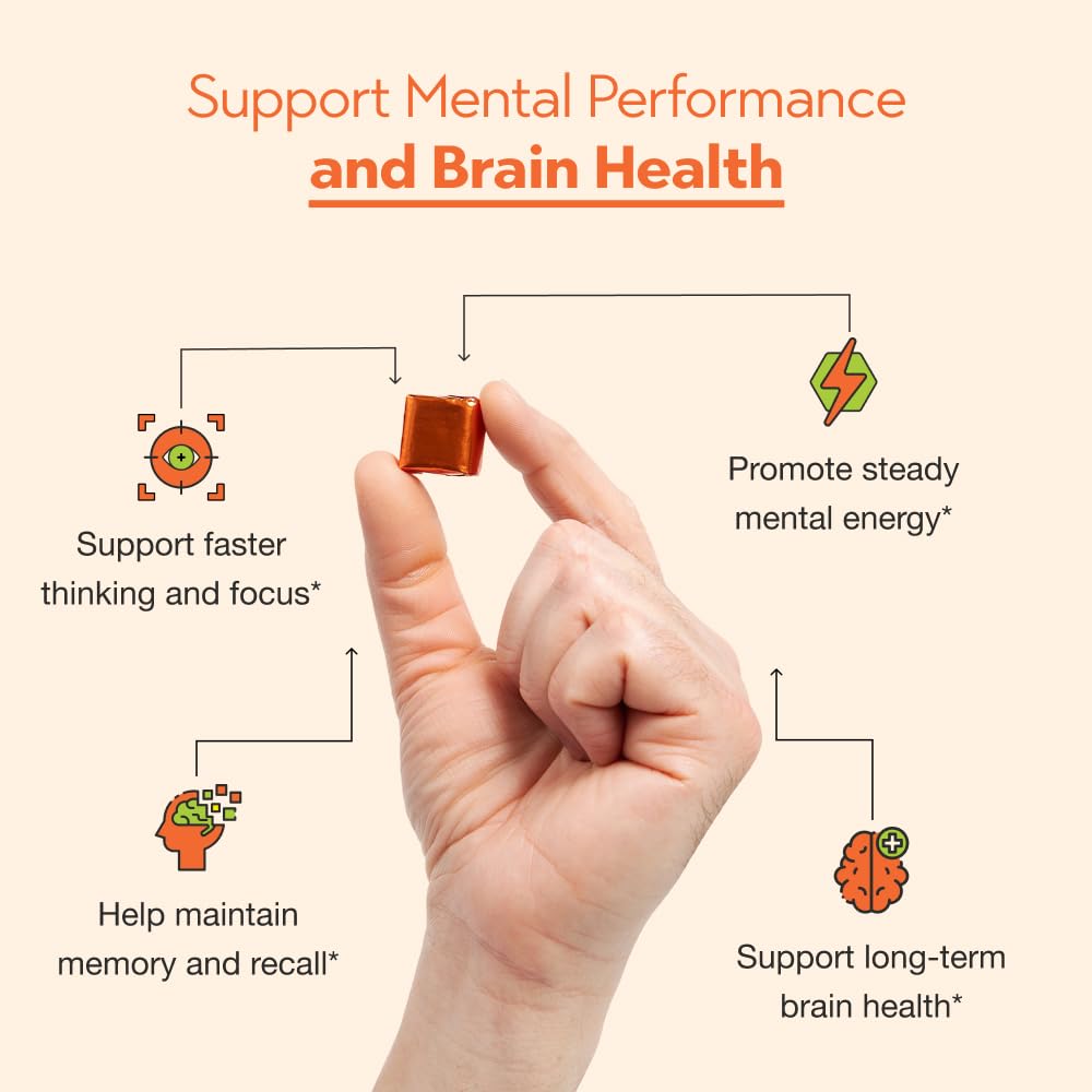 Sharp Brain chews enhance mental clarity