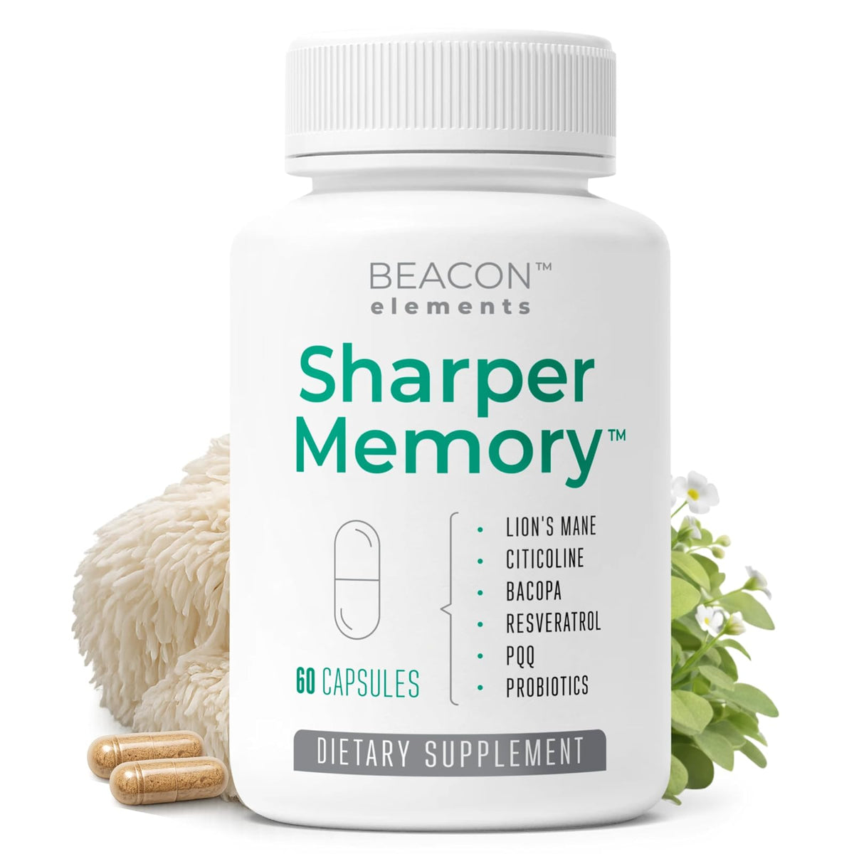 Sharper Memory brain supplement capsules