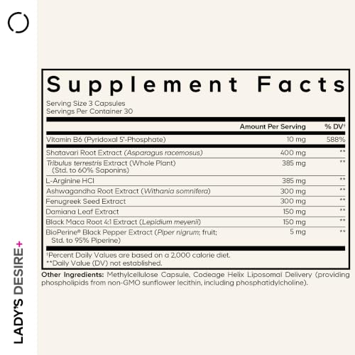 Shatavari and Damiana supplement benefits