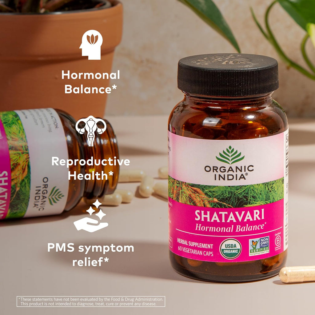 Shatavari capsules for hormonal balance