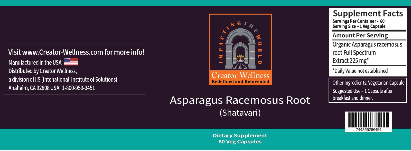 shatavari capsules for wellness
