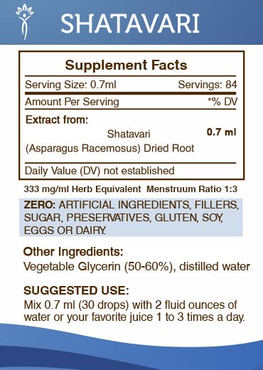 Shatavari extract for hormonal balance
