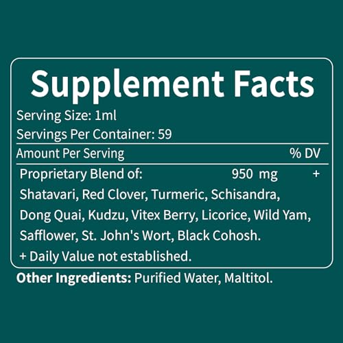 Shatavari menopause drops for vitality