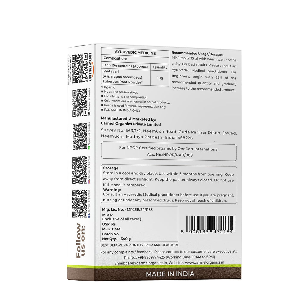 shatavari powder for hormonal balance