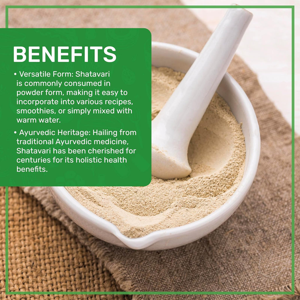 Shatavari powder for hormonal balance