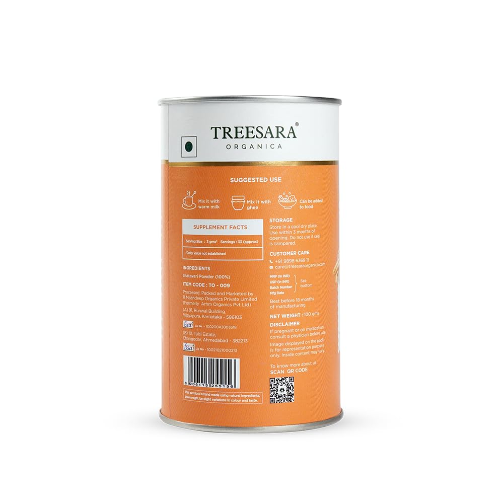 Shatavari powder for immune support