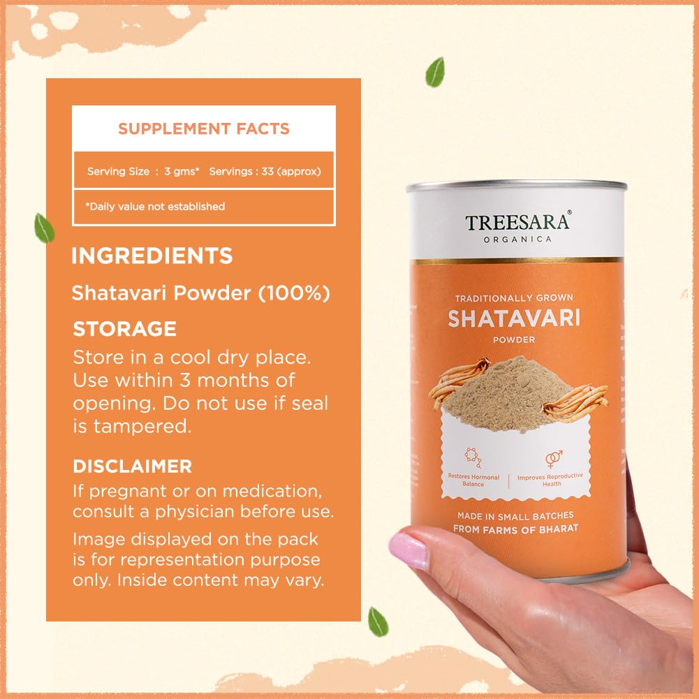 Shatavari powder for stress relief
