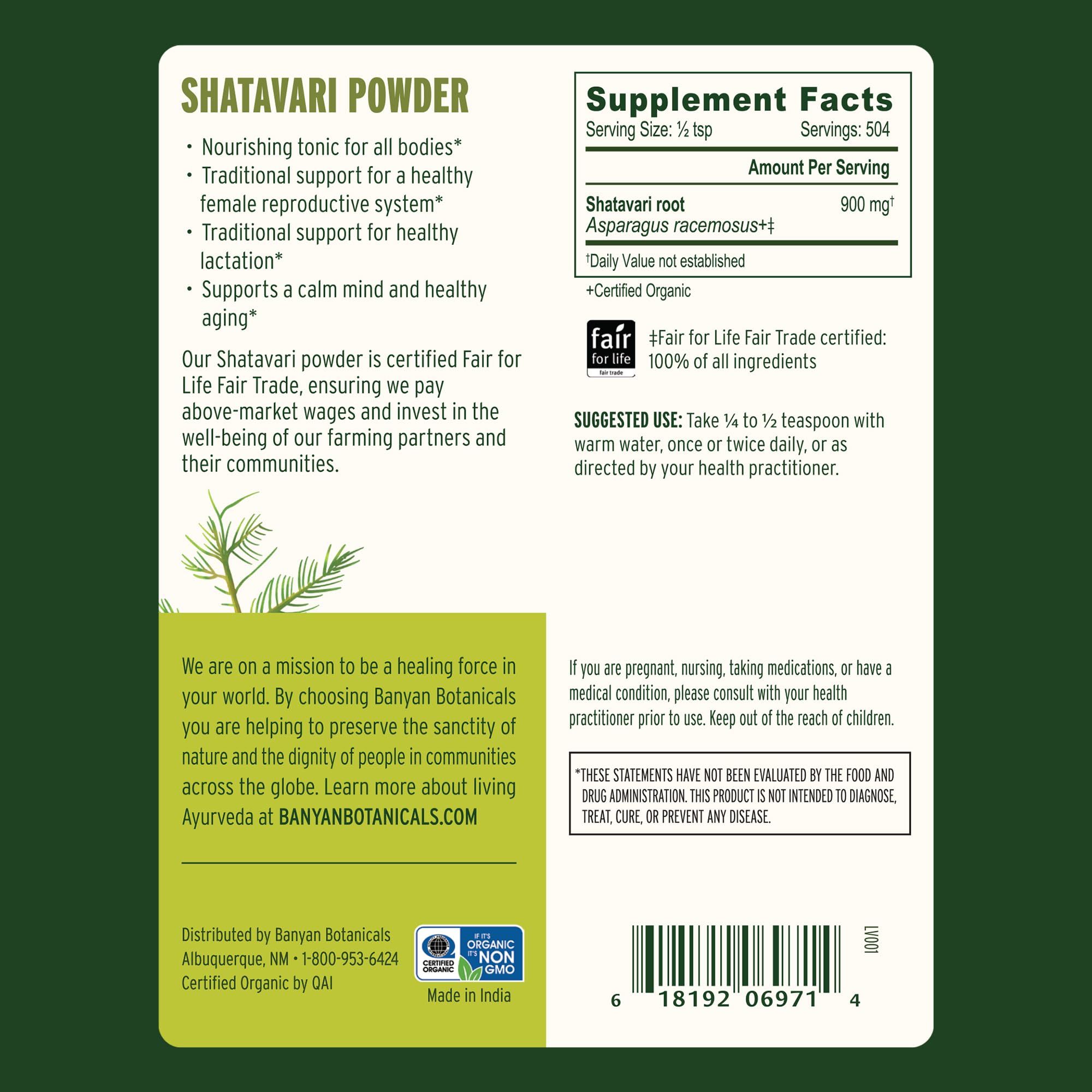 shatavari powder for women's health