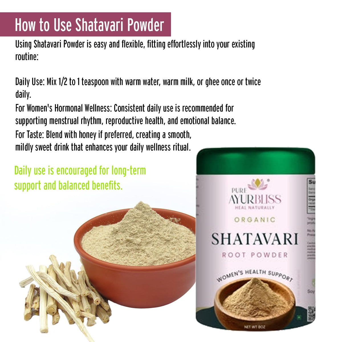 shatavari root powder for digestion