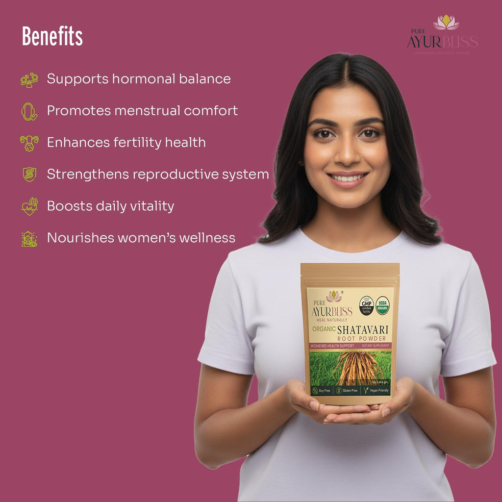 Shatavari root powder for digestive support