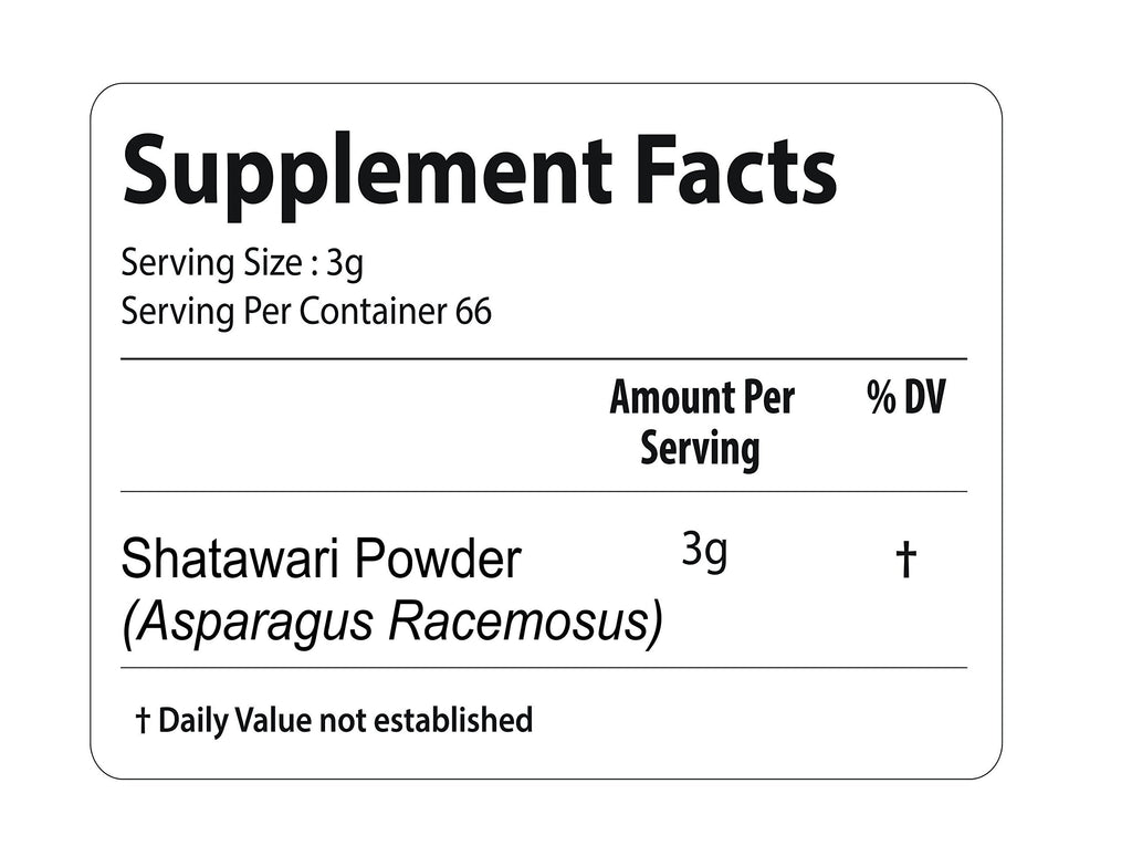 Shatavari root powder for energy boost