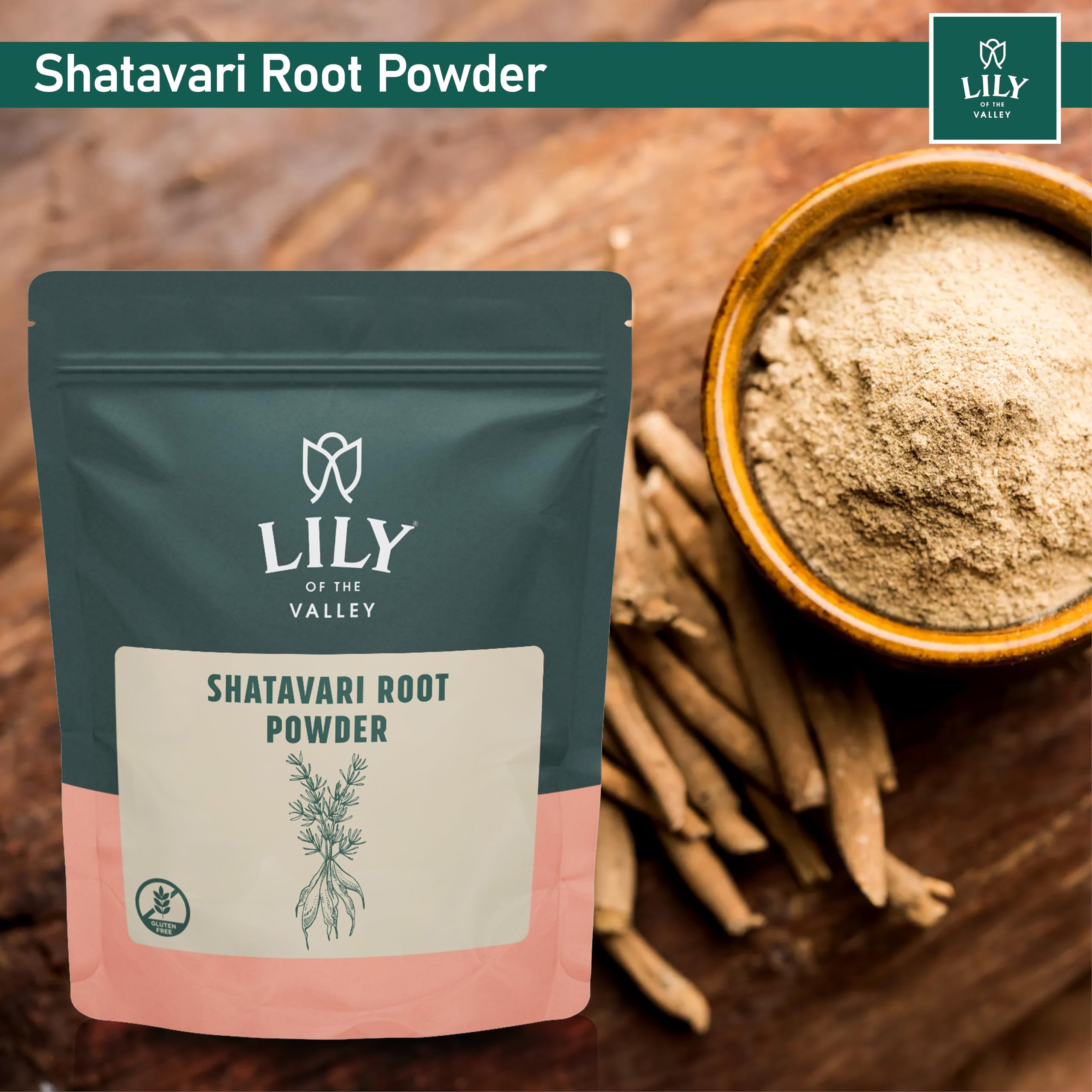 Shatavari root powder for stress relief