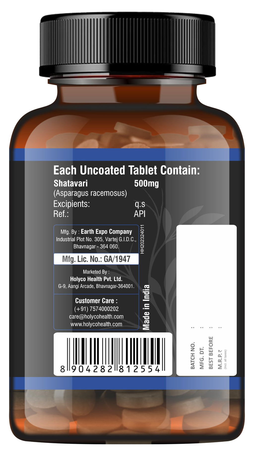 Shatavari tablets boost overall health