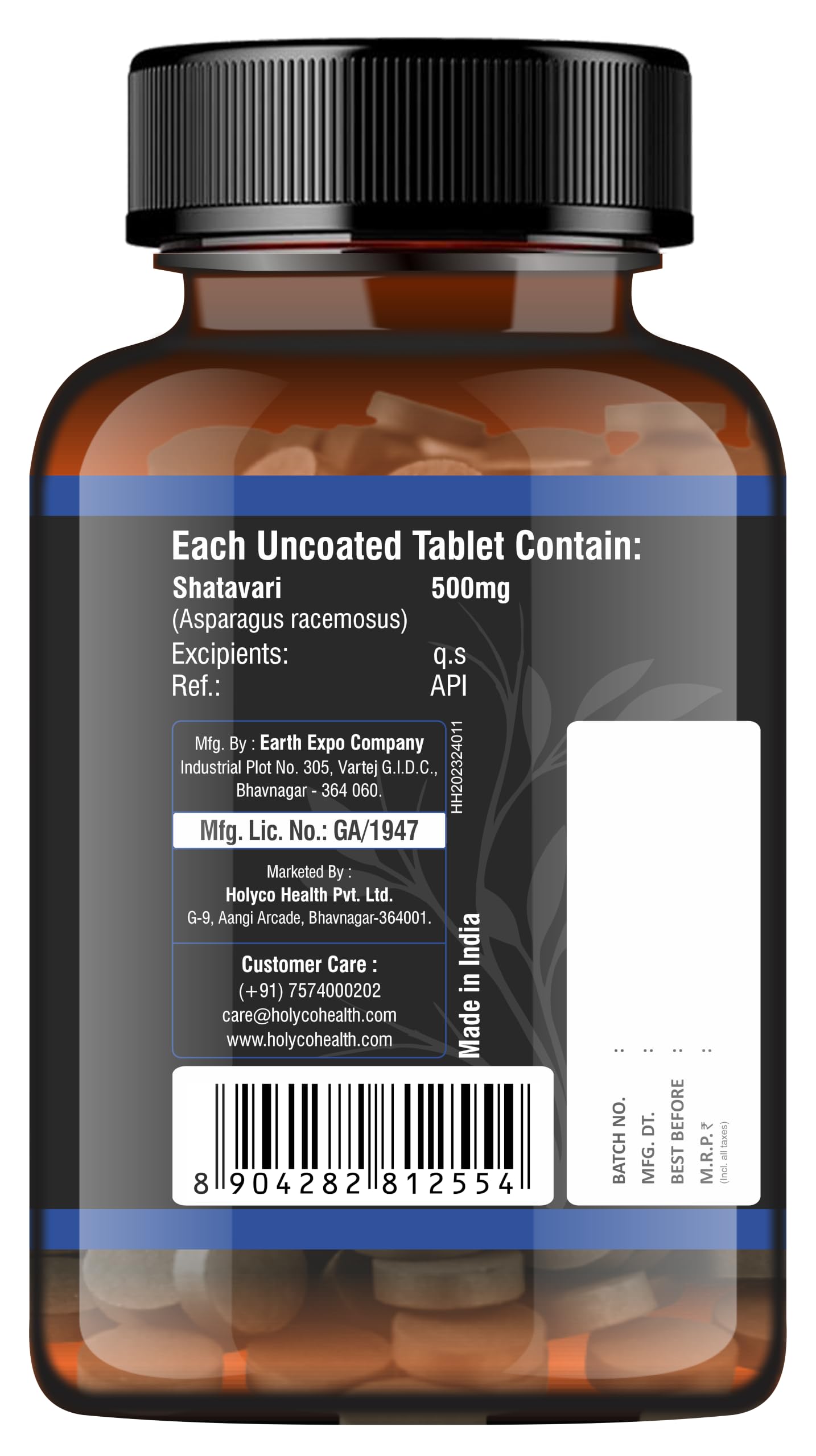 Shatavari tablets boost overall health