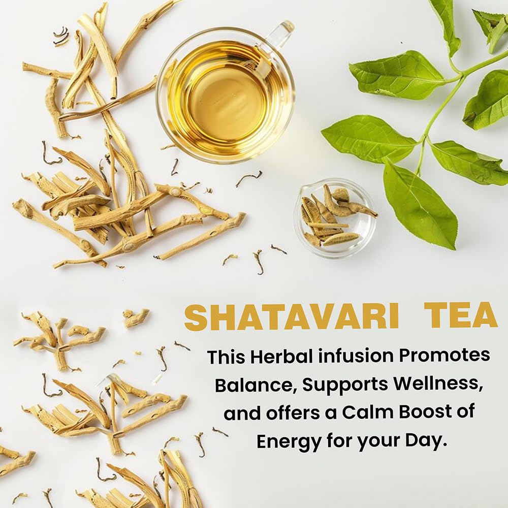 Shatavari tea for hormonal balance