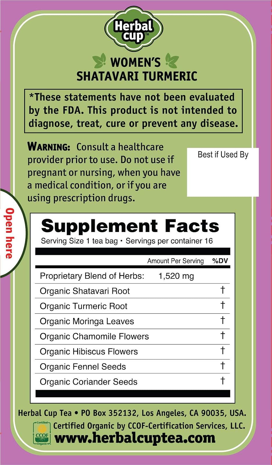 shatavari turmeric tea benefits