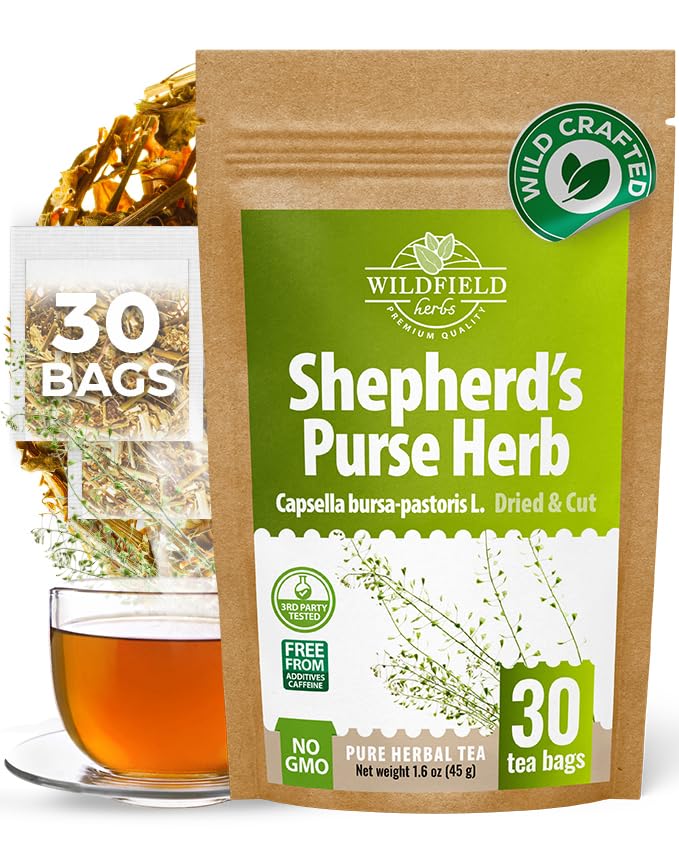 Shepherd's Purse herbal tea bags
