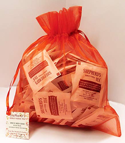 Shepherd's spicy red chai tea bags