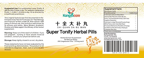 Shi Quan Da Bu Wan health benefits