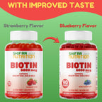 SHIFAA biotin gummies with 5000 mcg