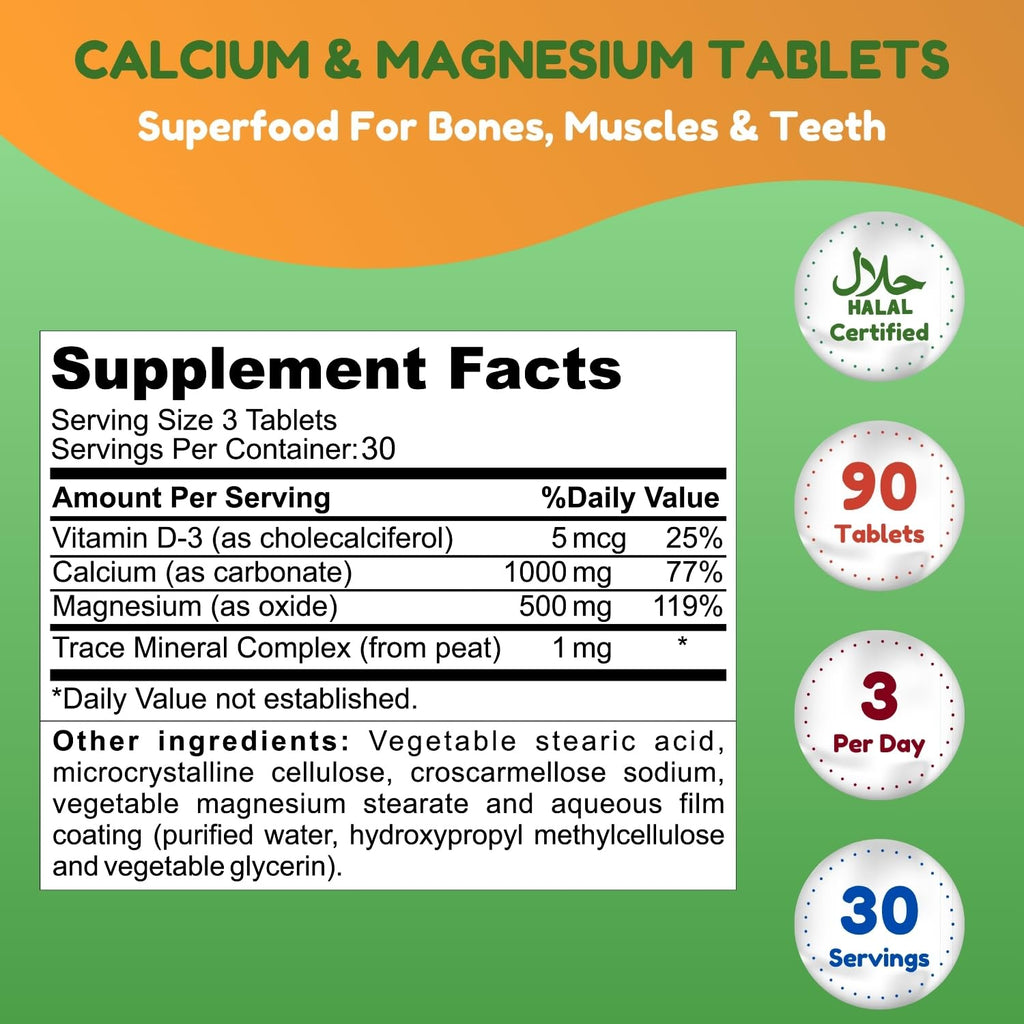 SHIFAA NUTRITION calcium citrate for muscle health
