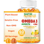 SHIFAA NUTRITION Omega 3-6-9 gummies for heart health