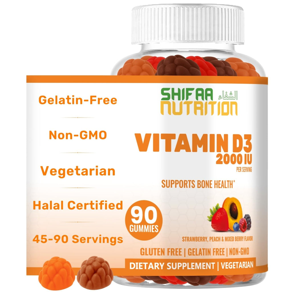 SHIFAA NUTRITION vitamin D3 gummies