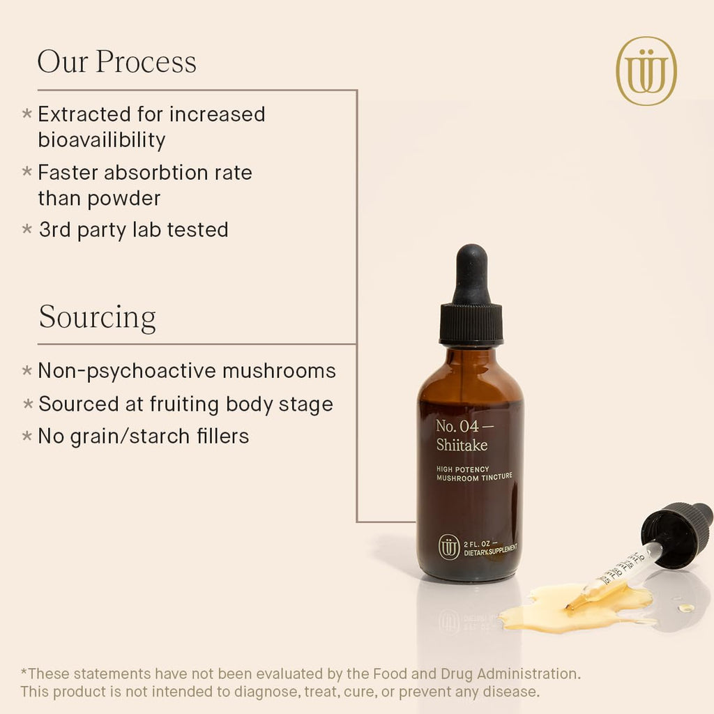shiitake mushroom drops for wellness