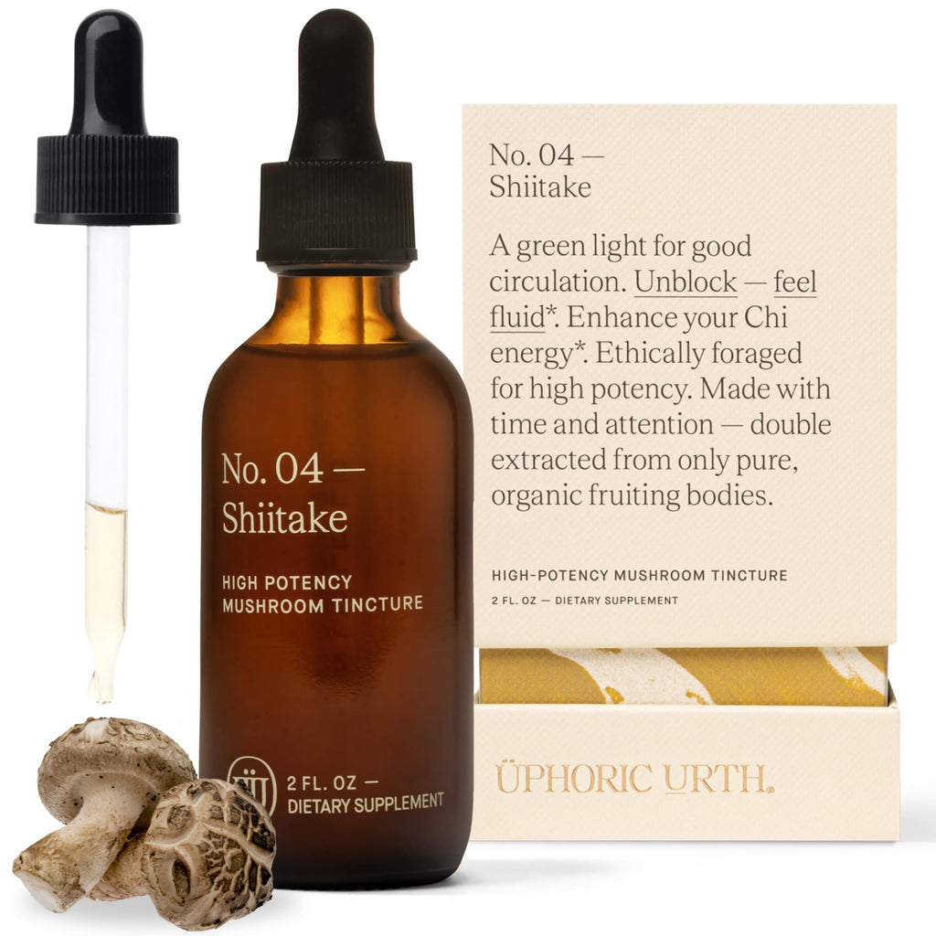 Shiitake mushroom extract liquid drops