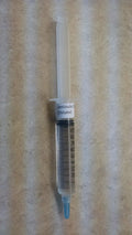 Shiitake mushroom liquid culture syringe