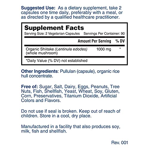 shiitake mushrooms for daily nutrition