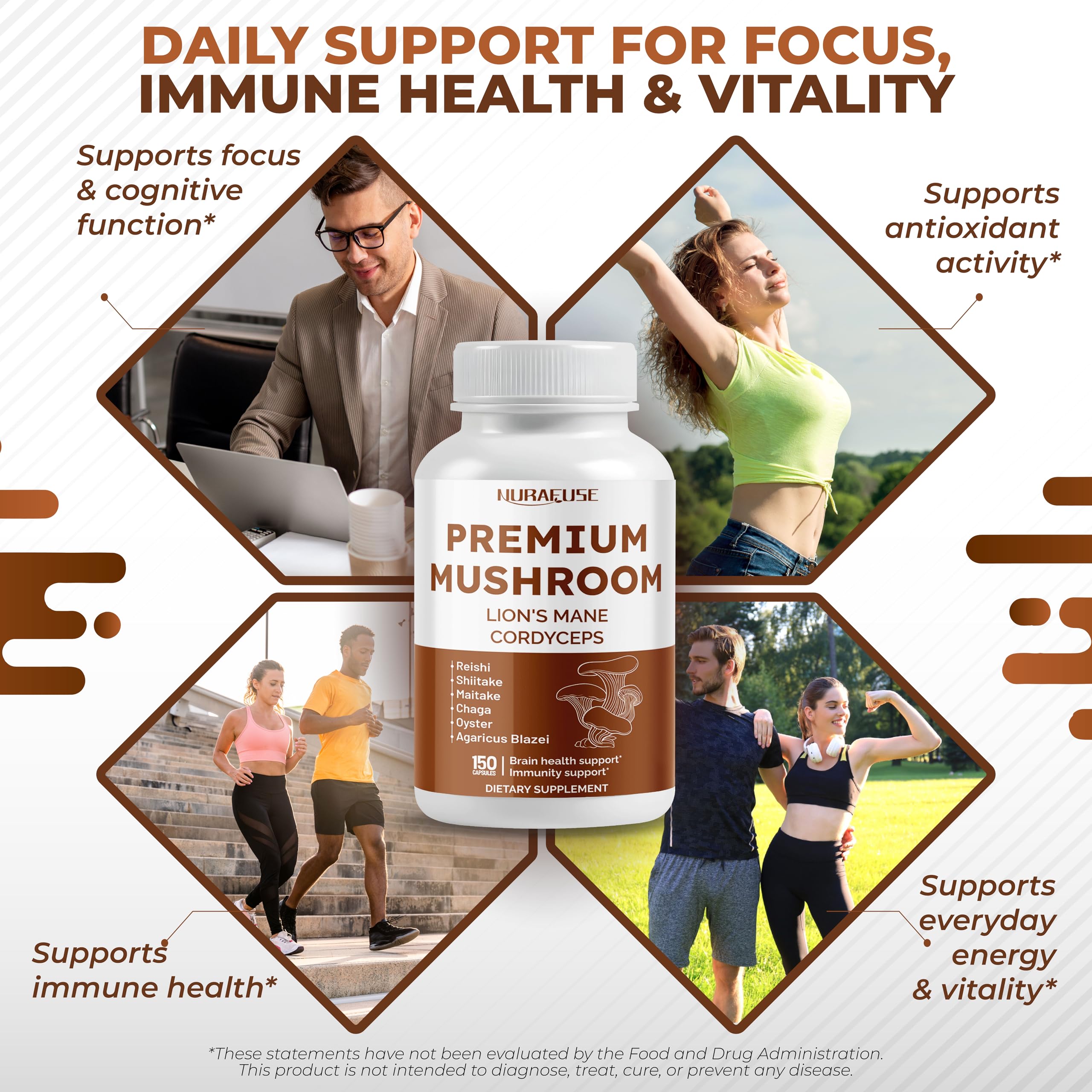 Shiitake mushrooms for heart health