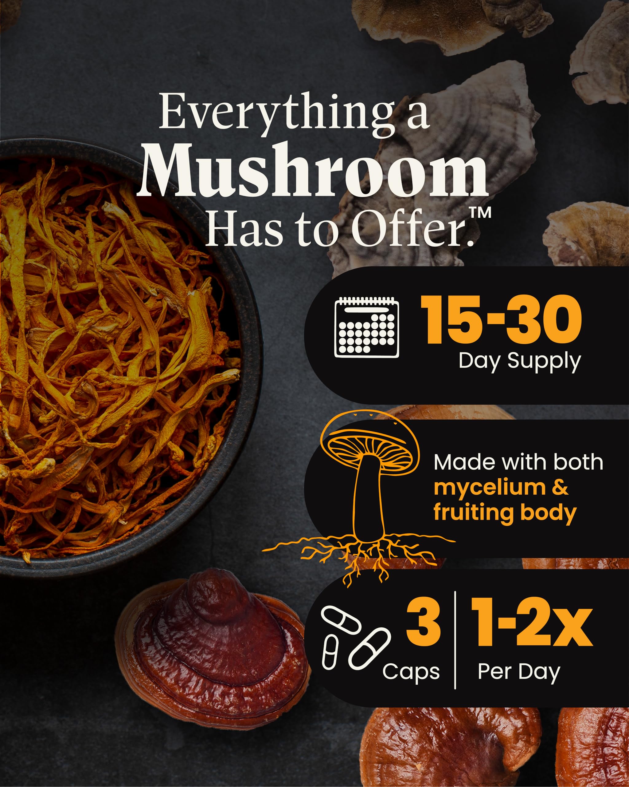 Shiitake mushrooms for immune boost
