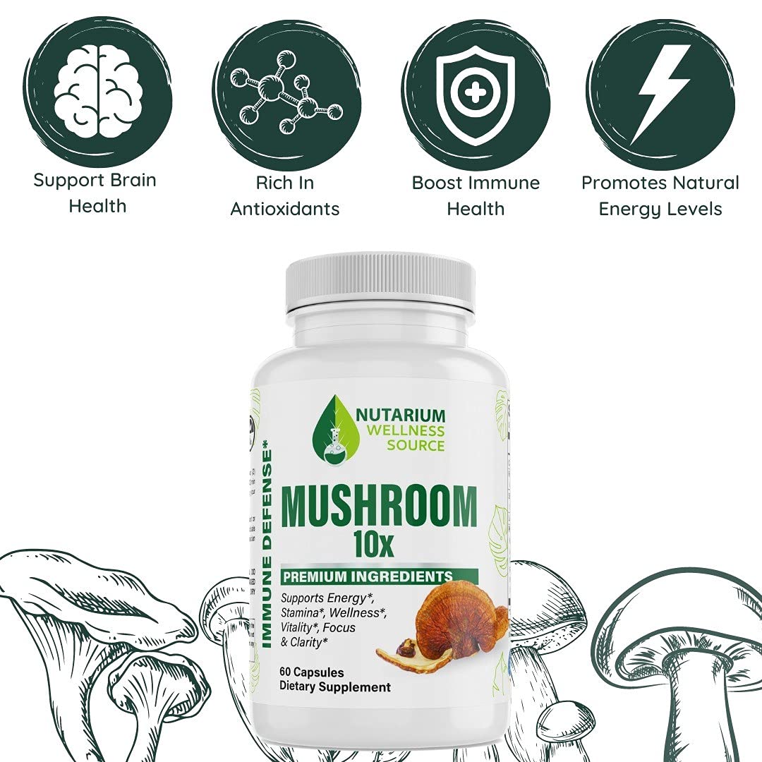 Shiitake mushrooms for overall wellness