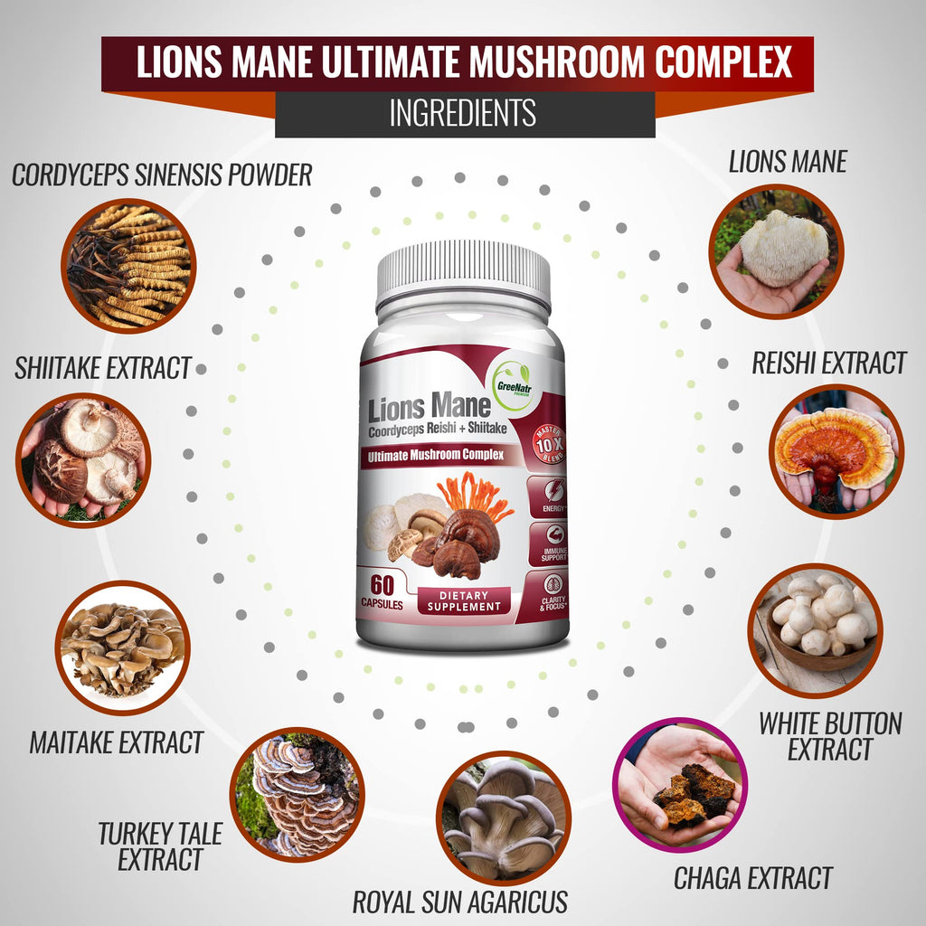 Shiitake mushrooms for overall wellness