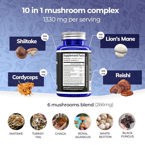 Shiitake mushrooms immune support