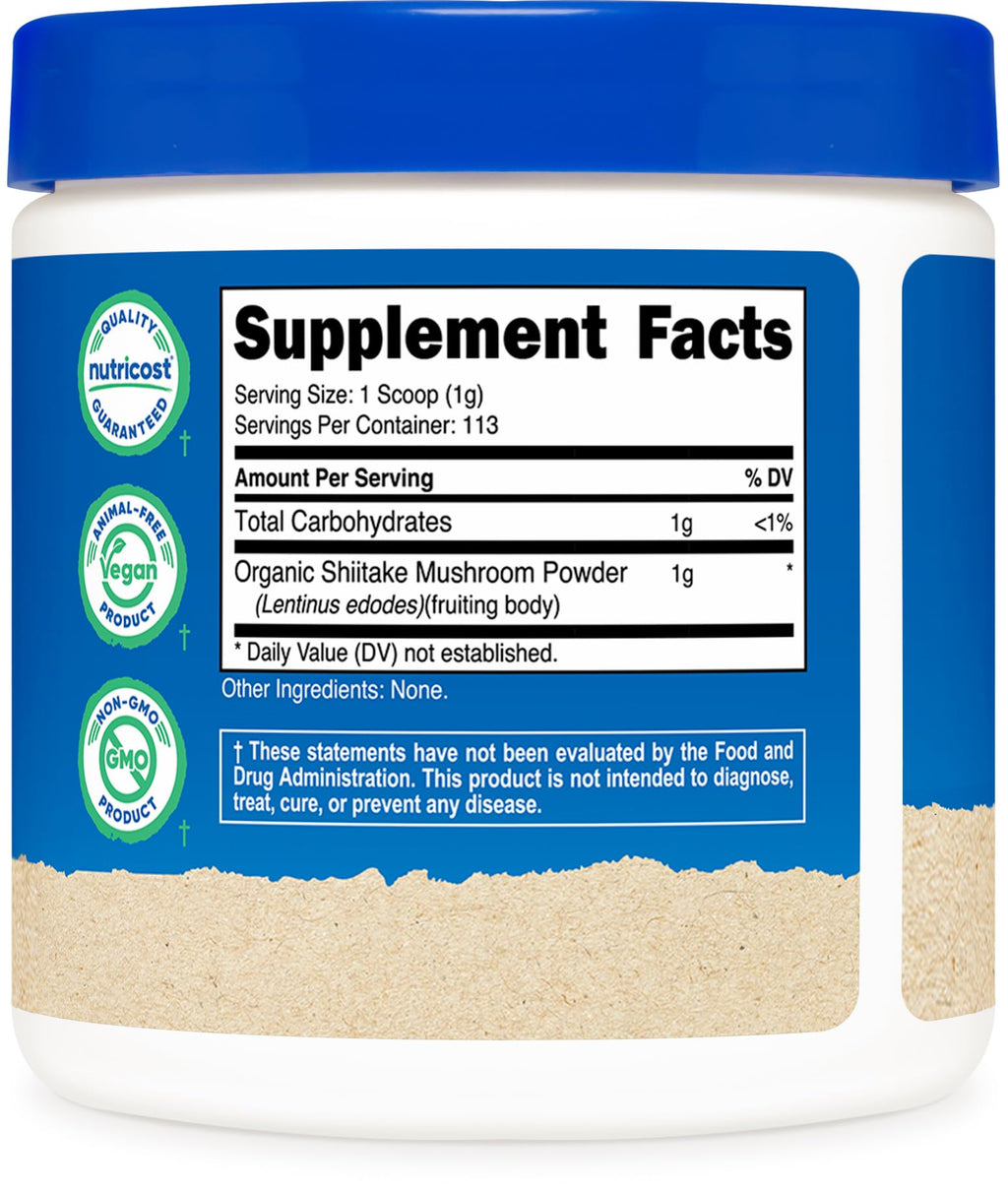 shiitake powder for vegan cooking