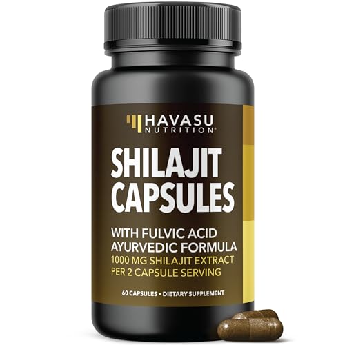 Shilajit 1000 mg health benefits