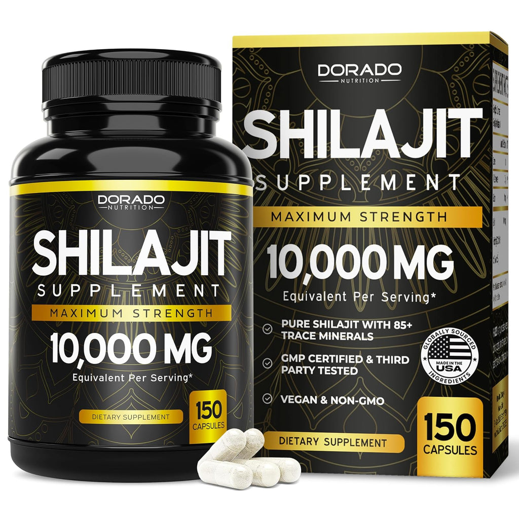 Shilajit 1000 mg trace minerals supplement